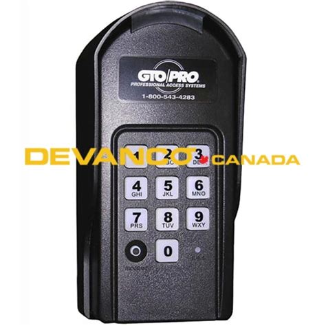 F310 Linear GTO Digital Keypad Wired Or Wireless