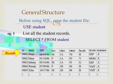 sql queries presentation pptx databases computer software and
