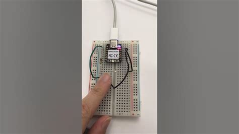 Seeed Xiao Rp2040 Microcontroller Use Button To Control Led Youtube