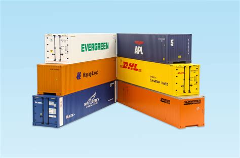 Usa Trains Container Multipack Mit 6 Containern Set 1 R1741e