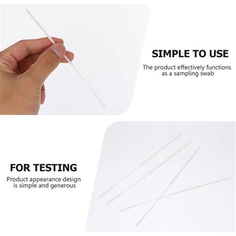100pcs Nasopharyngeal Swabs Disposable Sampling Sw Grandado