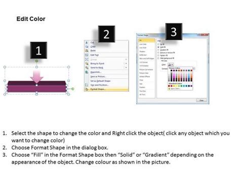 Ppt Linear Flow Process Charts Stage PowerPoint Templates
