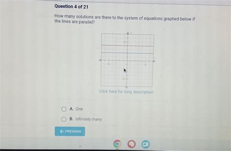 Solved Question 4 Of 21 How Many Solutions Are There To The System Of