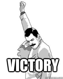 Victory Victory Freddie Mercury Quickmeme
