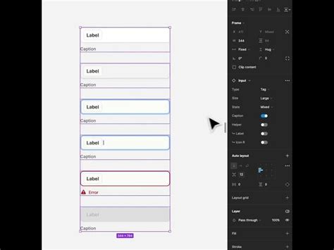 dmitriy bunin on linkedin advanced input component in figma uikit