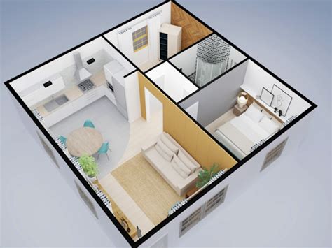 Make Architectural 3d Floor Plan Render In Sketchup By Marcegaral Fiverr