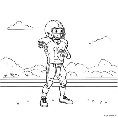 Micah Parsons Para Colorir