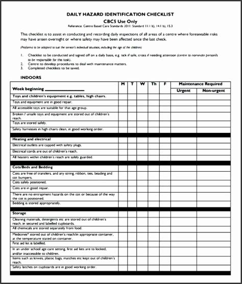 Free Checklist Template Word Sampletemplatess Sampletemplatess