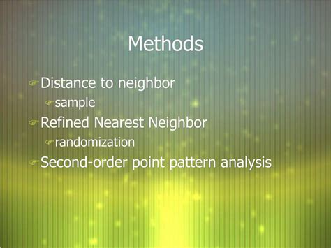 ppt comprehensive analysis of point pattern in completely censused