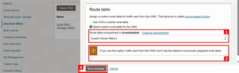 Configure Per Resource Routing In Oracle Cloud Infrastructure