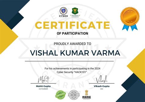 Vishal Kumar Varma On Linkedin Cywerlearning Cybersecurity