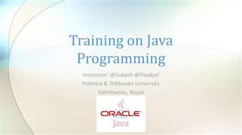 Java Fundamentals Pptx Programming Languages Computing