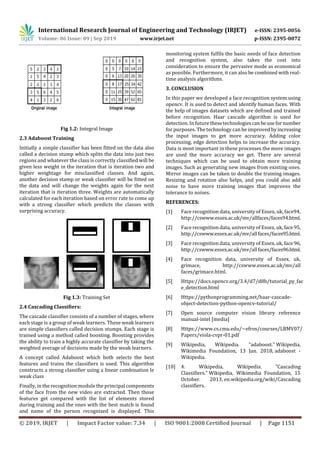 Irjet Survey On Face Recognition Using Biometrics Pdf
