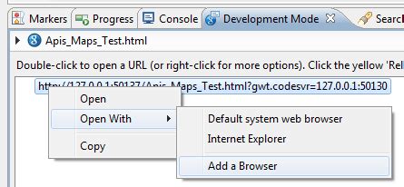 Add A Browser Gwt Eclipse Plugin Joseph Lust