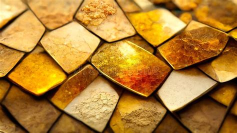 Gold Abstract Background With Soft Glowing Backdrop Texture For Christmas And Valentine Stock