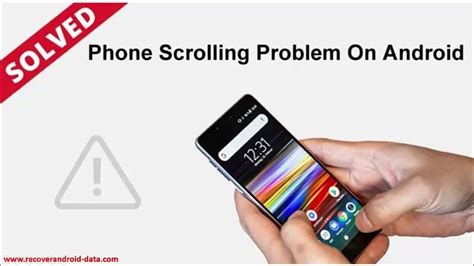 How To Fix Android Phone Scrolling Problem Youtube