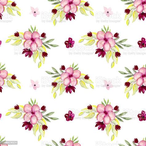 워터컬러 플로럴 패턴 0명에 대한 스톡 벡터 아트 및 기타 이미지 0명 개화기 결혼식 Istock