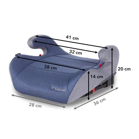 Бустер Kidwell BAXTER Isofix 15-36 кг Blue - купить Автокресла бустеры ...
