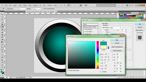 Quick And Easy Glossy Animated Button Photoshop Tutorial Part One YouTube