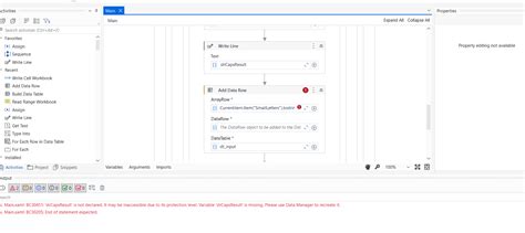I Got Error In Adddatarow Activity Studio UiPath Community Forum