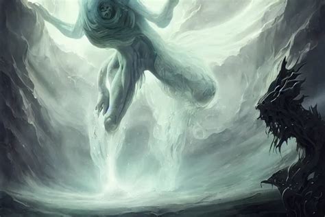 A Humanoid Creature With Pale White Skin And A Gaunt Stable Diffusion Openart