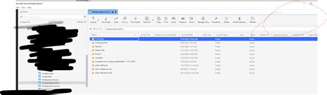 cannot search by prefix in storage explorer it s available in the