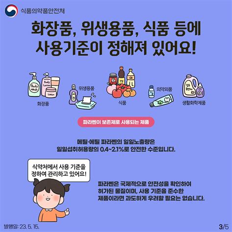 길혜경 On Twitter Rt Themfds 보존제로 사용되는 금속인 파라벤 은 과일 껍질 식품 화장품 등에 주로 있는데요 일일노출량은 안전한수준 이며