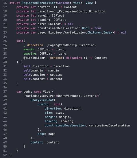 In Many Ios Apps Theres A Need For A Horizontally Scrollable View With Paging Behavior — Where