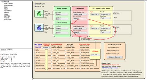 LMK EVM PLL Is Not Locking Clock Timing Forum Clock Timing TI E E Support Forums