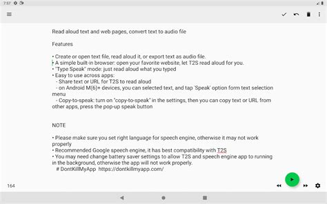 T2s Text To Voiceread Aloud Apk For Android Download