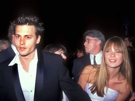 In Ten Old Photographs The Legendary Couple Johnny Depp And Kate Moss Tell Their Love Journey