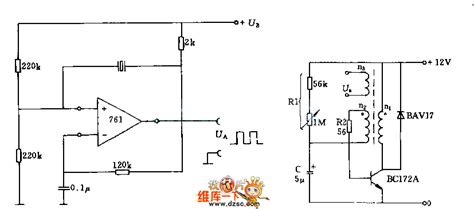 Crystal Oscillator Circuit Using Operational Amplifier Oscillator