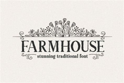 Farmhouse Rustic Font Free Font