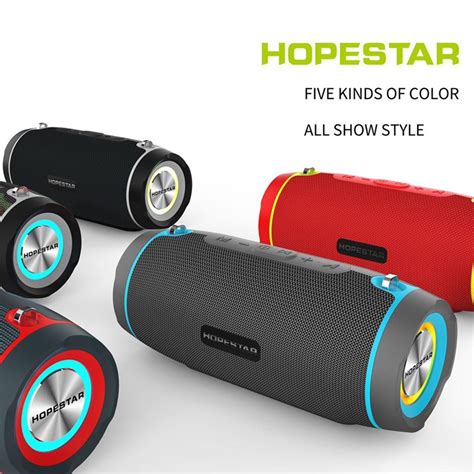Wholesale HOPESTAR H45 Party Portable Bluetooth Speaker Waterproof LED ...