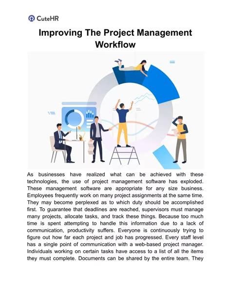 PPT Project Management Workflow PowerPoint Presentation Free Download ID 11358760