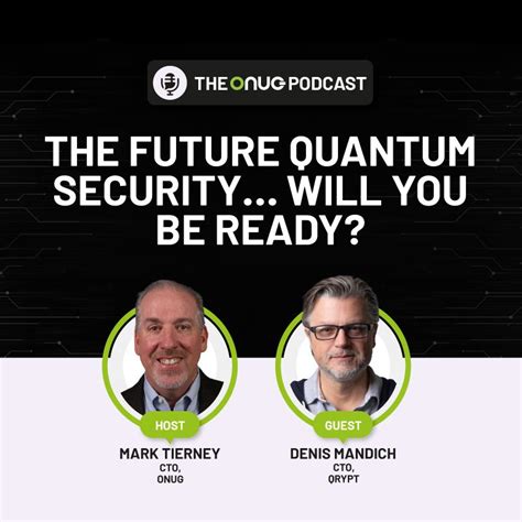 Onug On Linkedin Security Enterprise Quantumcomputing