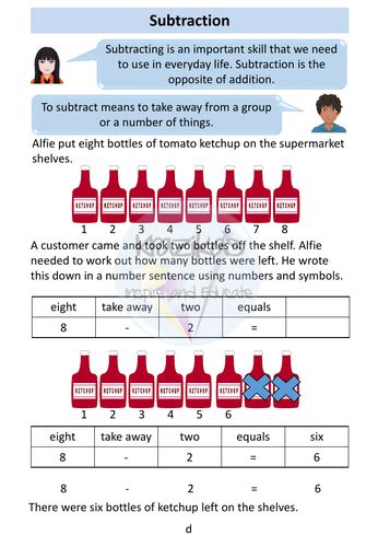 Aqa Entry Level 1 Maths Subtraction Within 20 Teaching Resources