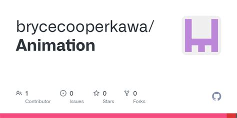 GitHub Brycecooperkawa Animation