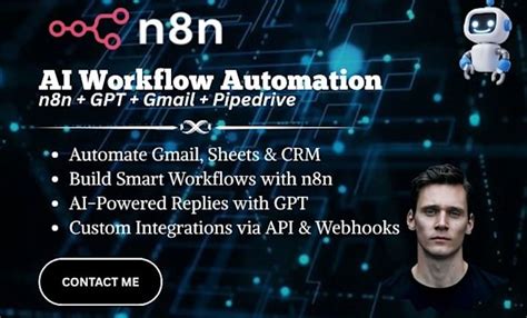 Automate Your Workflow Using N8n Openai Gmail Sheets And Pipedrive By Antoineconte Fiverr