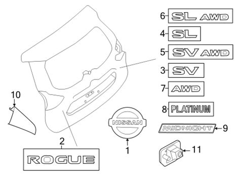 Parking Aid 2021 Nissan Rogue