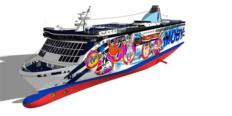 D Moby Aki TurboSquid