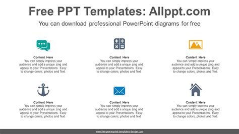Simple Icon List PowerPoint Diagram Template Powerpoint And Google