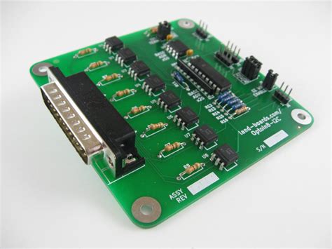 Eight Optically Isolated Inputs Card Optoin8 I2c From Landboards On Tindie