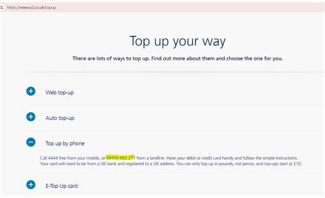 Solved O2 Web Top Up Not Recognising A Valid O2 Payg Numb O2