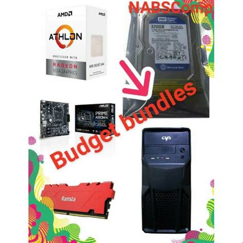 Amd Athlon Ge Cpu Bundles Shopee Philippines