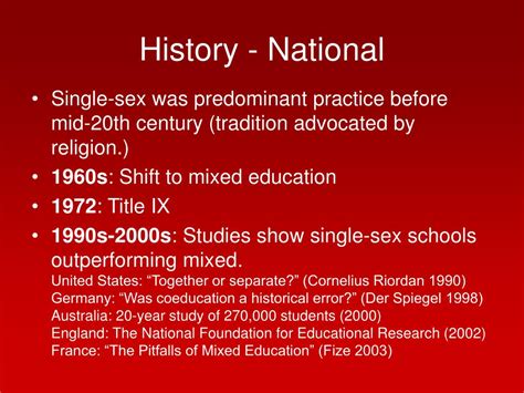 PPT Single Sex Education PowerPoint Presentation Free Download ID 4100064