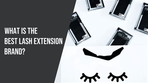 Best Lash Extension Brand Top Lash Extension Brands The Lash