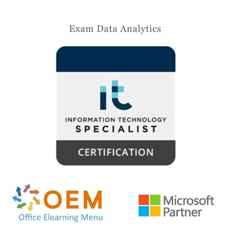 Exam Data Analytics Testing Center Pearson Vue And Certiport Oem