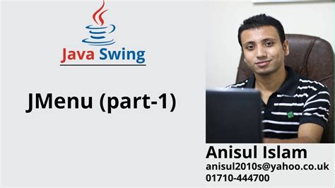 103 Java Swing Jmenu Part 1 Youtube