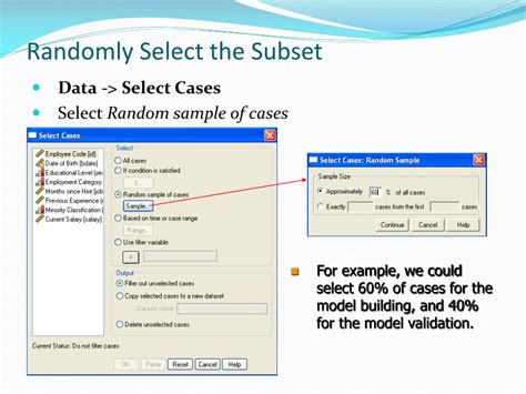 Ppt Data Manipulation Iii Concatenating And Merging Randomize Sample